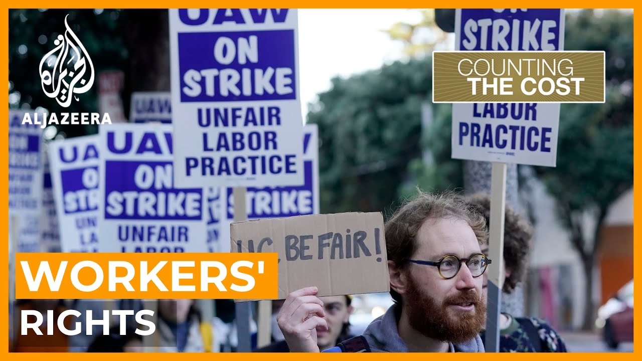 Why are workers going on strike around the world? | Counting the Cost ...