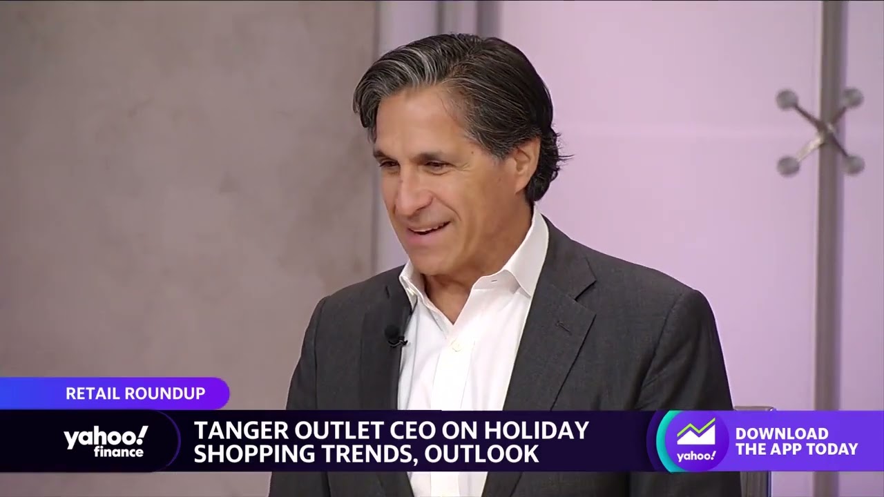 Tanger Outlets CEO talks holiday foot traffic, consumer trends, and ...