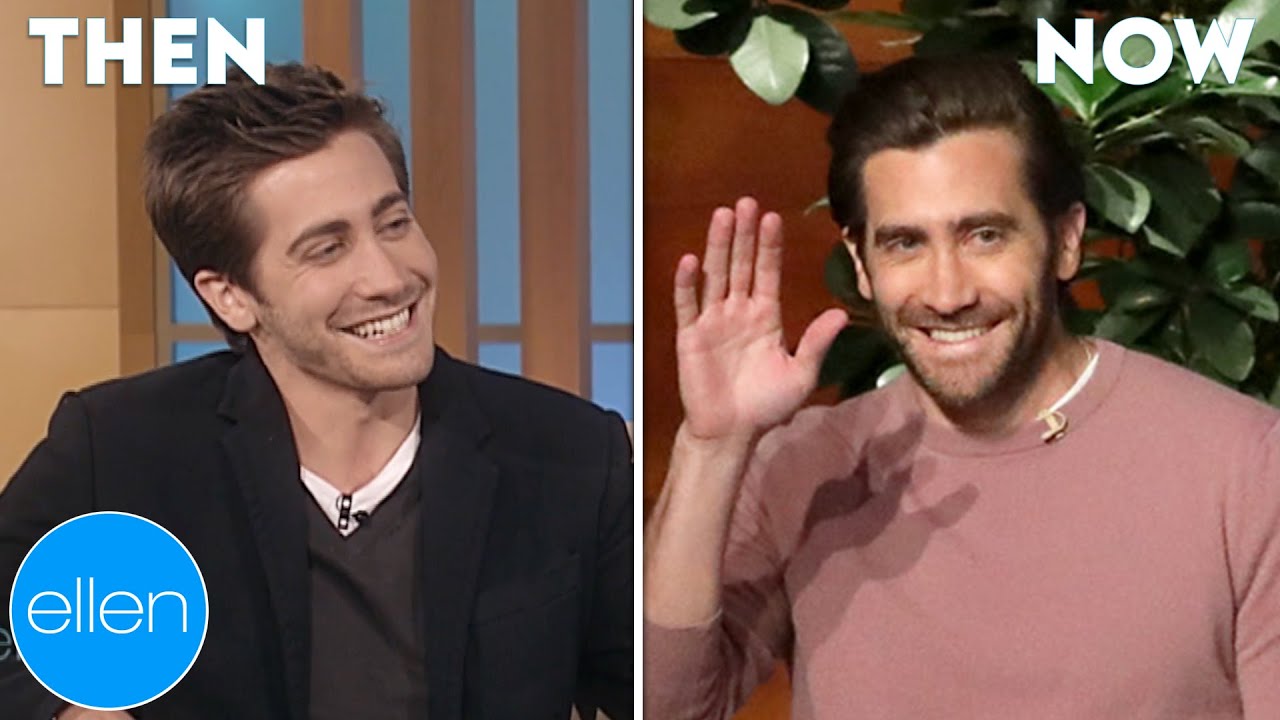 Then and Now: Jake Gyllenhaal's First & Last Appearances on The Ellen ...