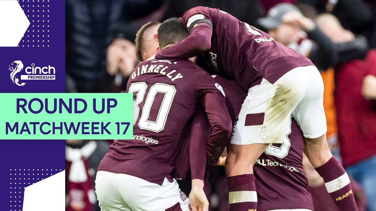 Shankland Brace Sees Hearts Move Fourth | Premiership Matchweek 17 ...