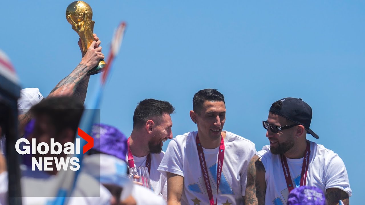 Hero's welcome for Messi, Argentina national team kicks off World Cup ...