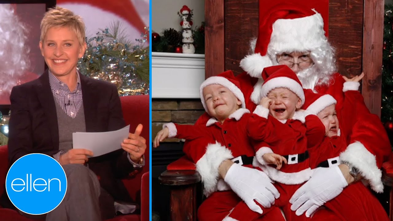Bad Santa Photos (Season 7 on "Ellen") - The Global Herald
