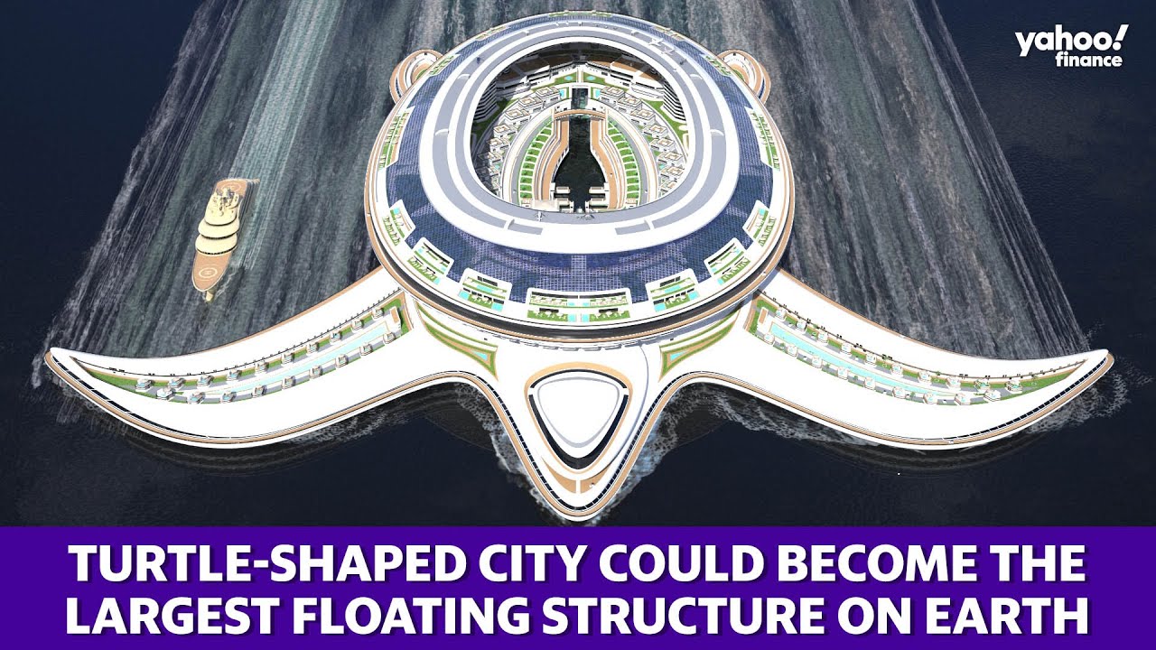 This giant turtle-shaped city could become the largest floating ...