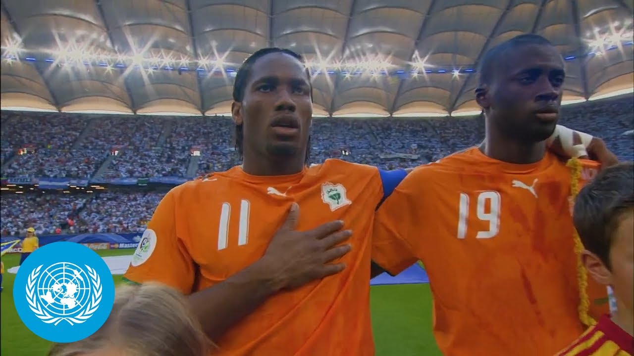 Footballer Didier Drogba: Be Active | WHO Goodwill Ambassadors | FIFA ...