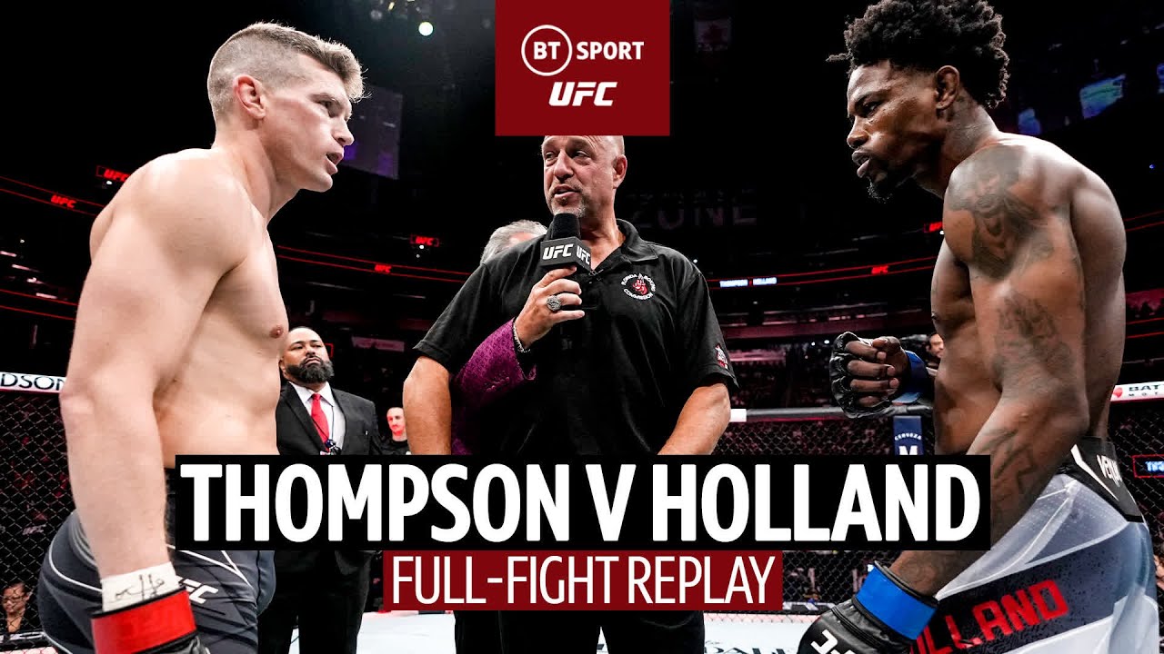 Stephen Thompson v Kevin Holland | Official UFC Fight Highlights ...