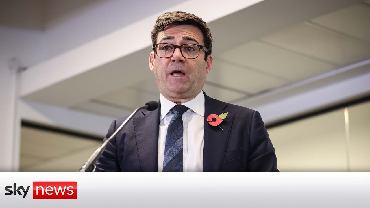 Watch live: Levelling-up inquiry questions Metro Mayors Andy Burnham ...