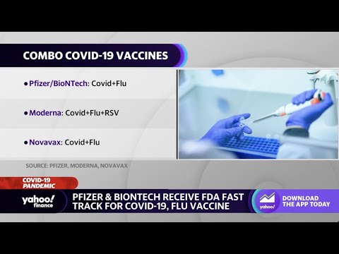 Pfizer and BioNTech fast tracked by FDA for combined COVID, flu vaccine ...