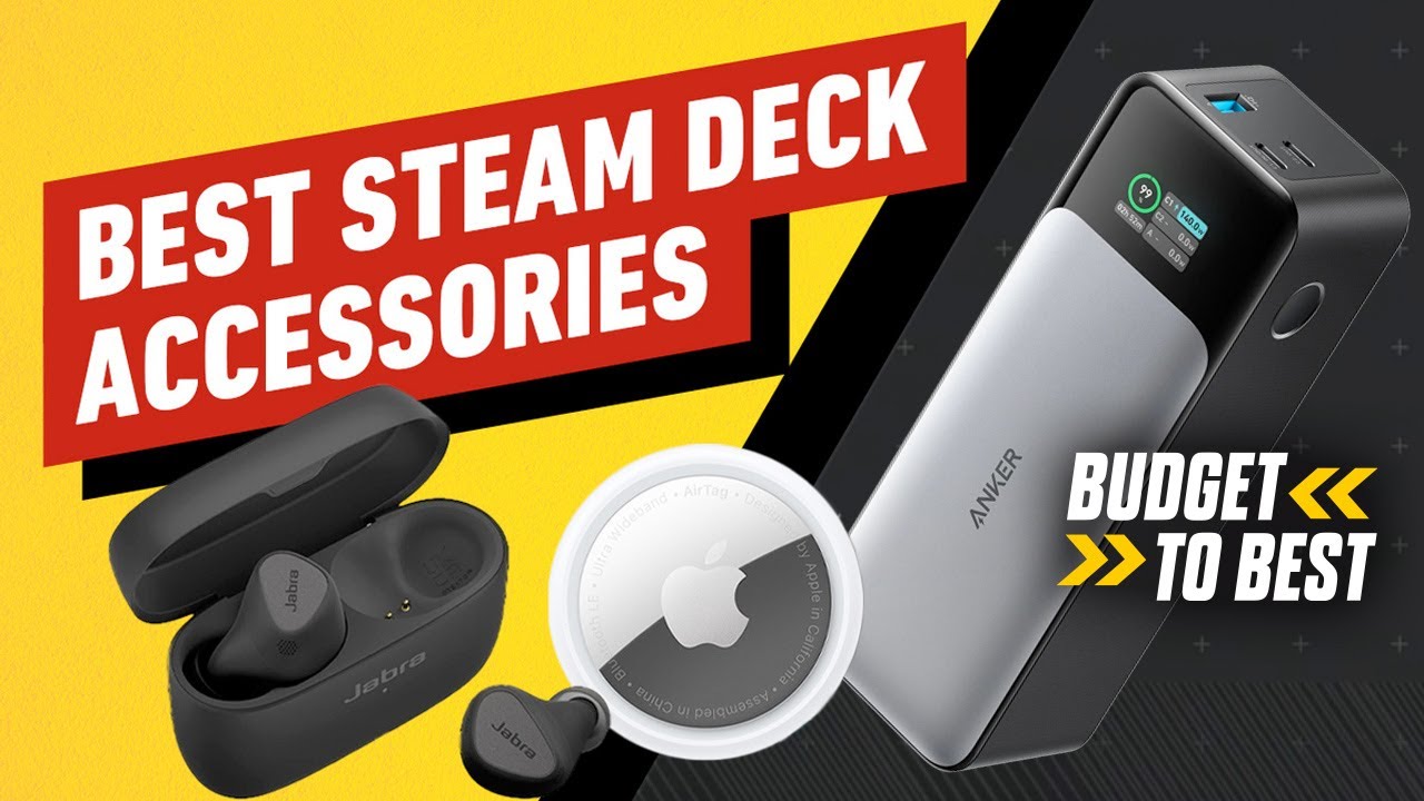 The Best Steam Deck Accessories (Late 2022) - Budget to Best - The ...