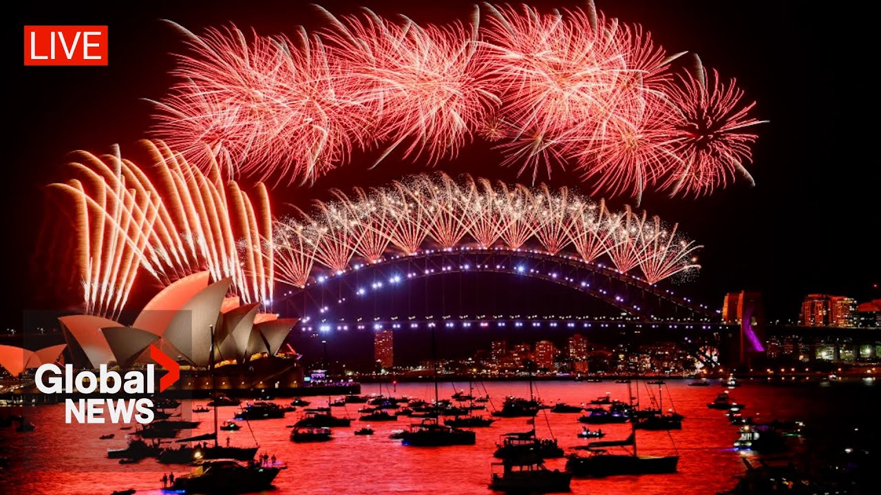 New Year's 2023 countdown celebrations around the world | Part 1 - The ...
