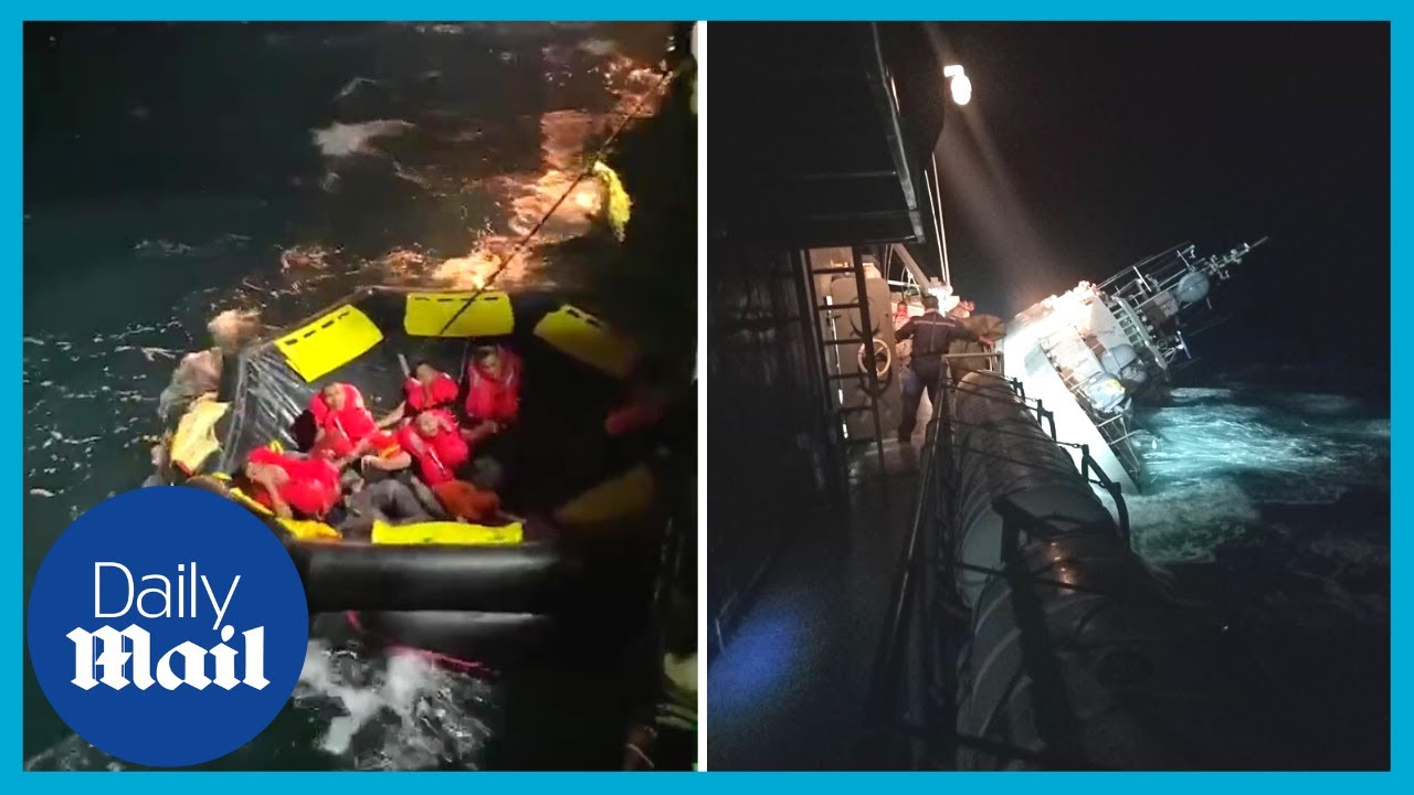 Royal Thai Navy ship capsizes sending sailors into the sea - The Global ...