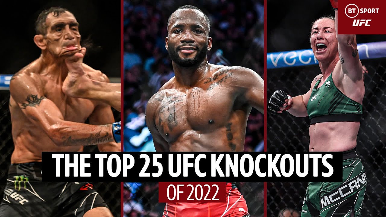 The Top 25 UFC Knockouts of 2022 | Edwards v Usman, Chandler v Ferguson ...