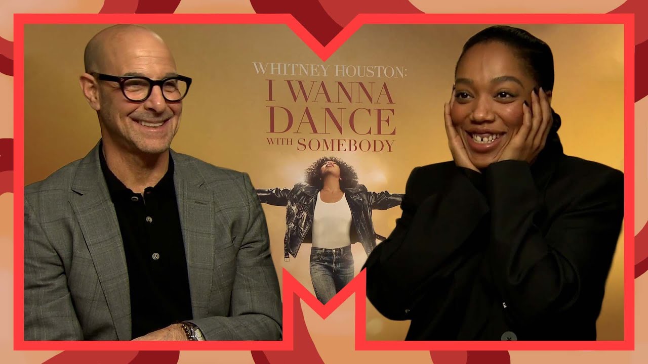“I Actually Fell To My Knees” Naomi Ackie & Stanley Tucci Talk Whitney ...