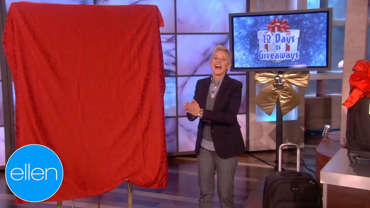 It’s Day 5 of the 12 Days of Giveaways! (Season 7 on "Ellen") - The ...