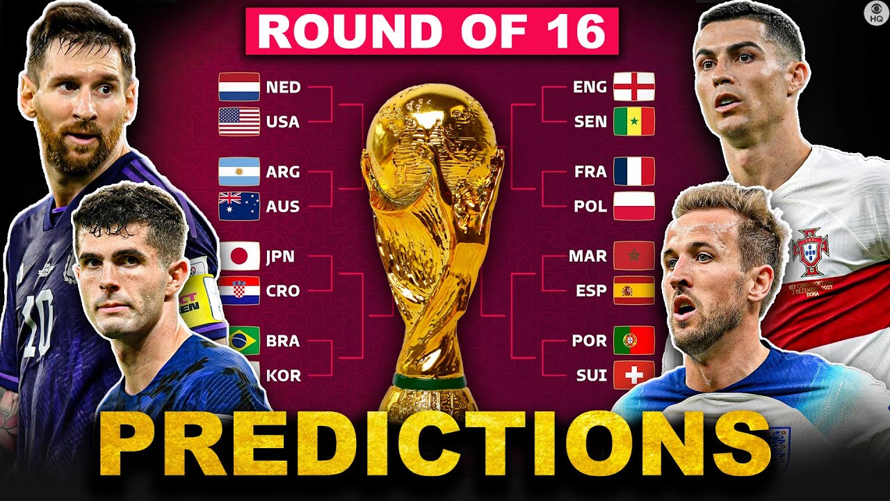 2022 FIFA World Cup: Round of 16 FULL BRACKET PICKS & PREDICTIONS | CBS ...