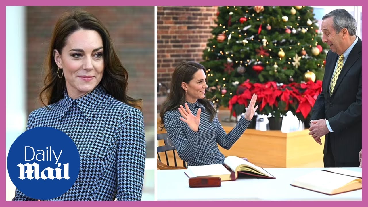 Kate Middleton applauded as she visits Harvard University - The Global ...