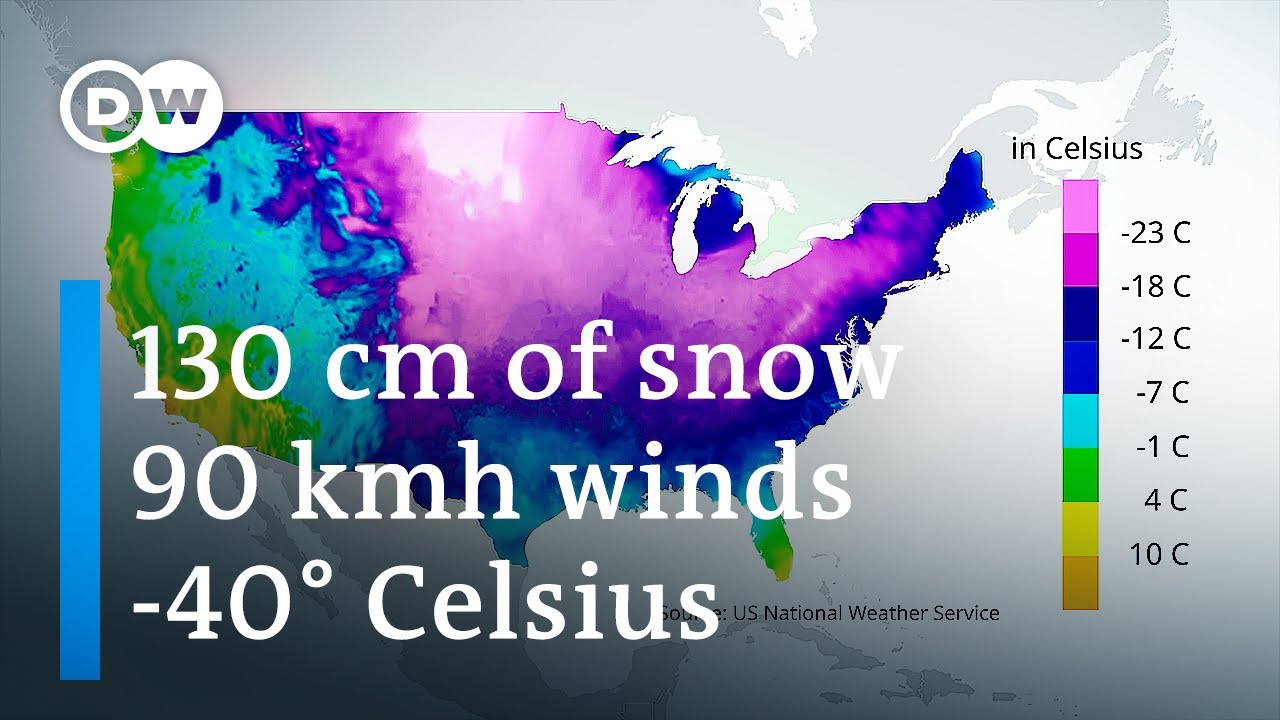Winter storm: What is a 'bomb cyclone' and how does it happen? | DW ...