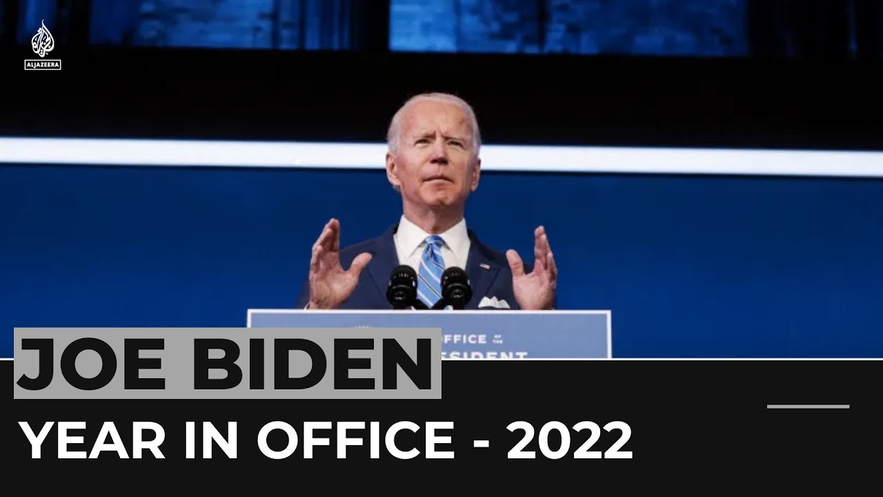 A look at Biden's year in office and the challenges faced in 2022 - The ...