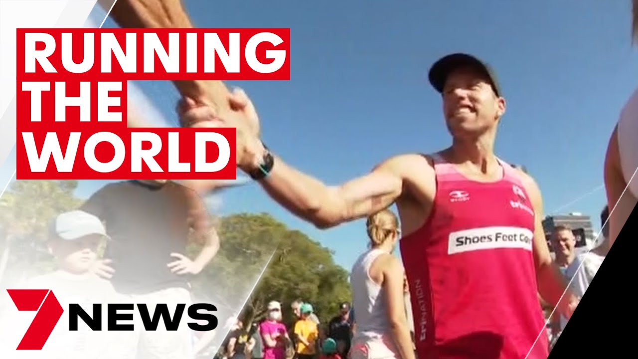 Australian man running around the world | 7NEWS - The Global Herald