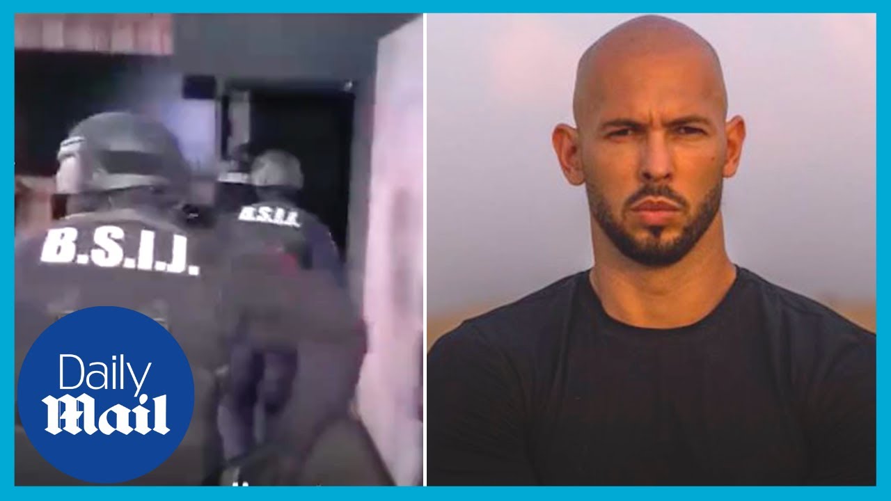 Andrew Tate: Romania police raid house under human trafficking ...
