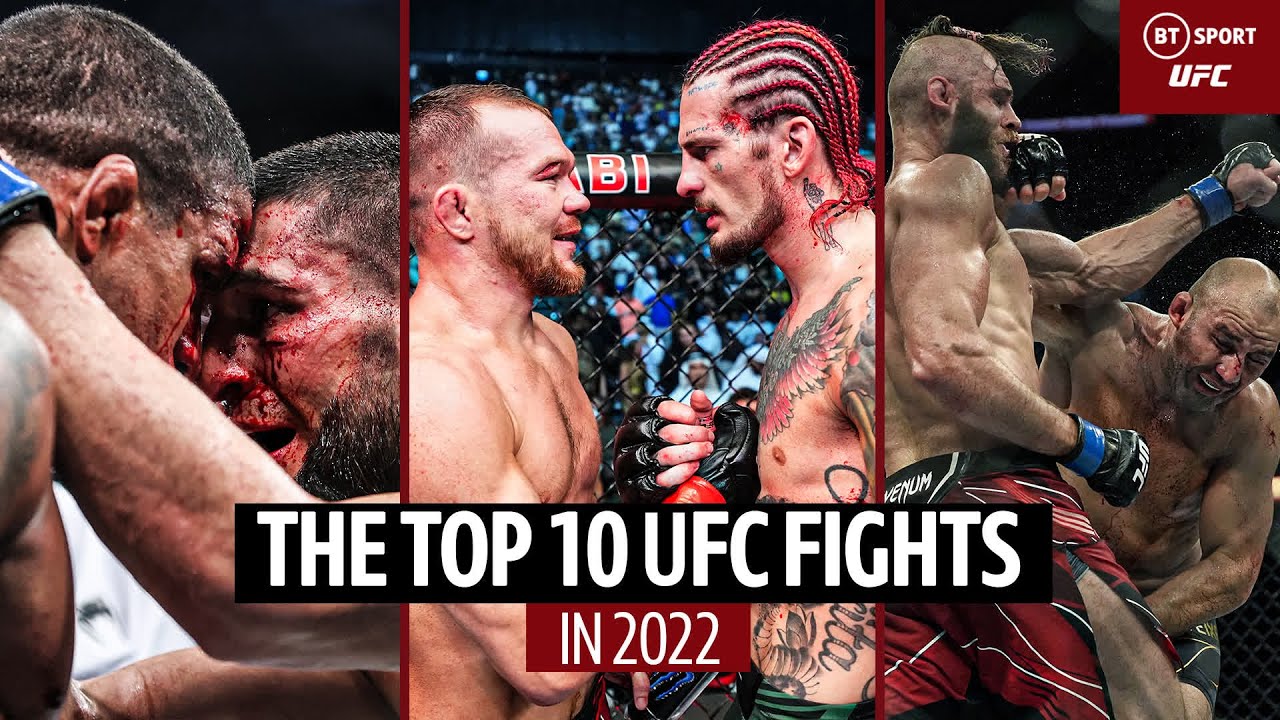 Top 10 UFC Fights of 2022 | EPIC showdowns, crazy comebacks, incredible ...