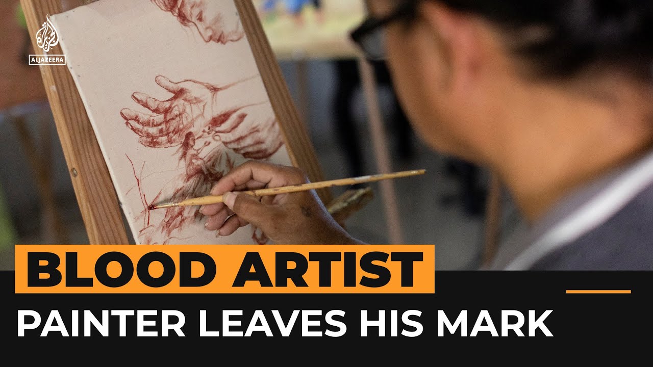 Filipino artist paints with his own blood | Al Jazeera Newsfeed - The ...