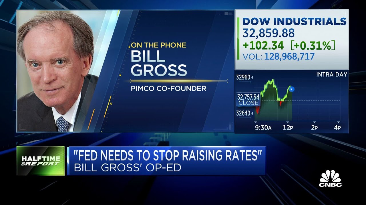 The economy is slowing and is heading toward a recession, says PIMCO co ...