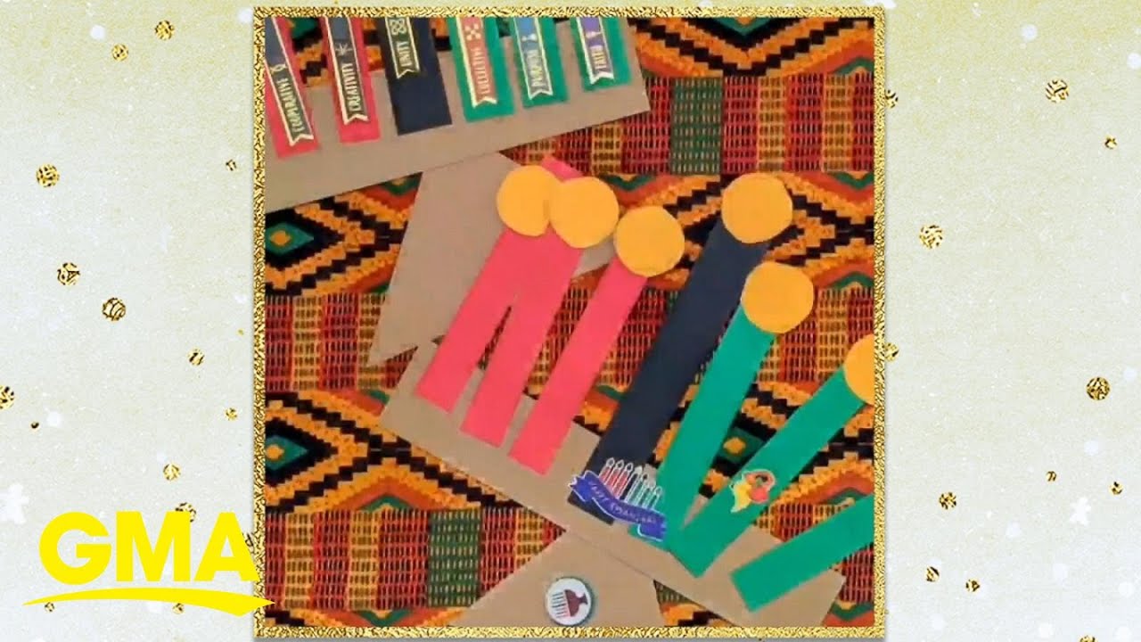 Your kids can help make this simple, sweet kinara craft for Kwanzaa ...