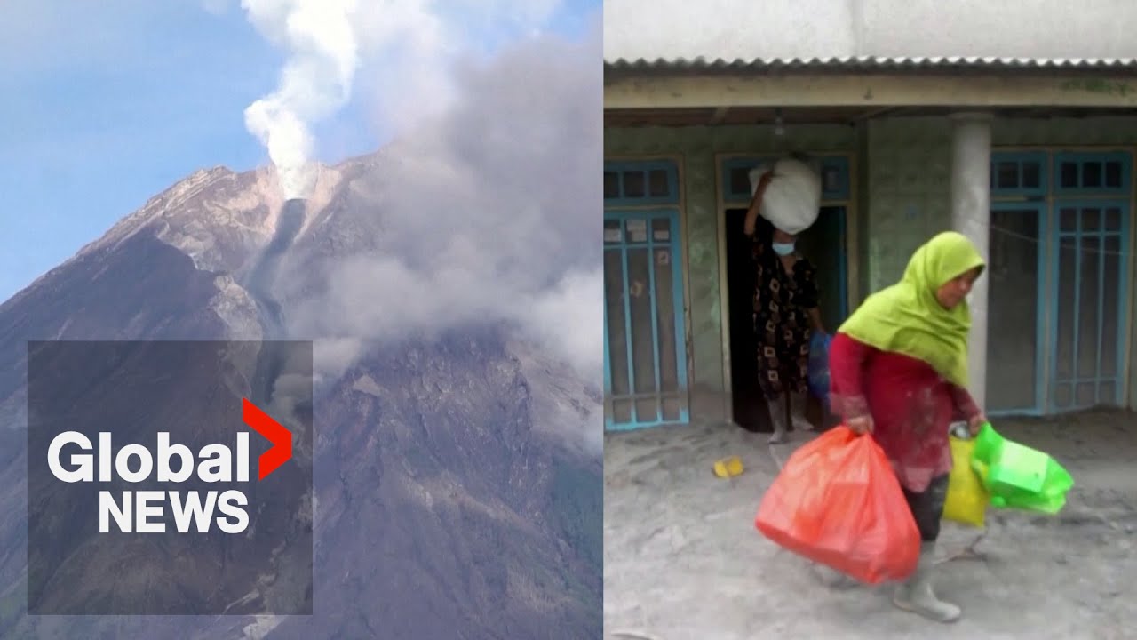 Mt. Semeru volcano: Thousands on high alert after violent eruption on ...