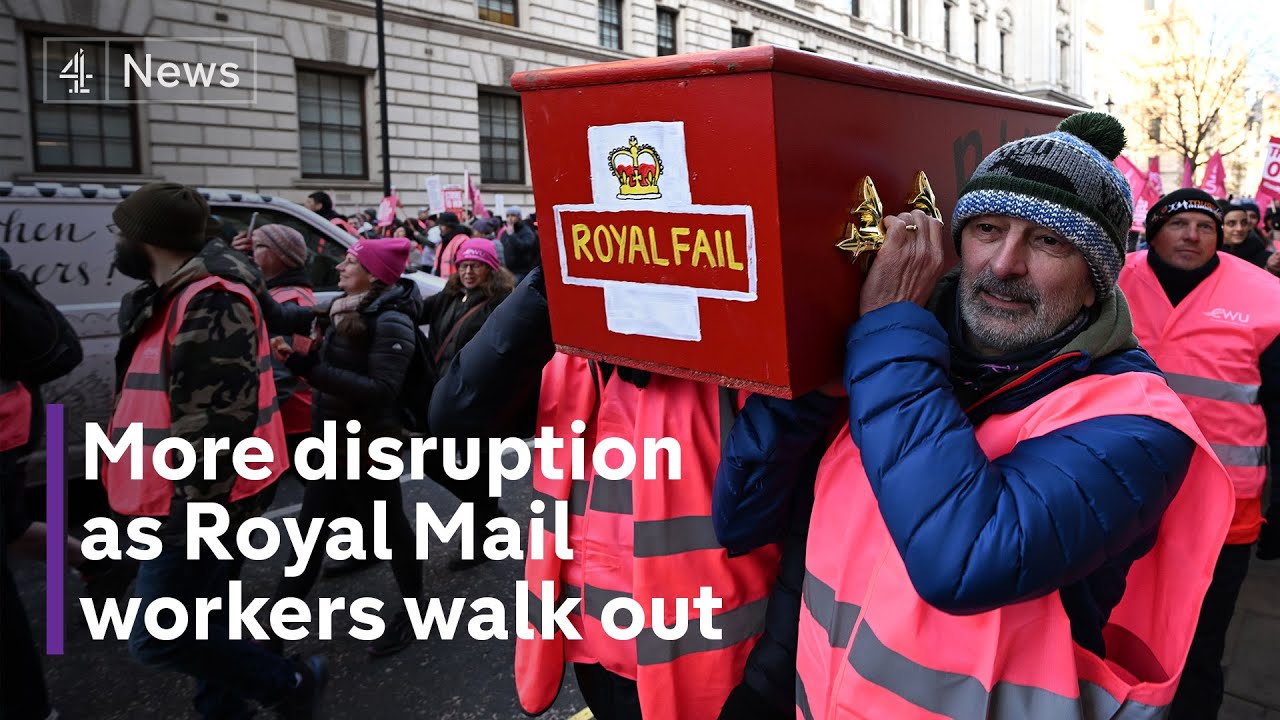 Royal Mail strike: Thousands rally outside parliament in latest wave of ...