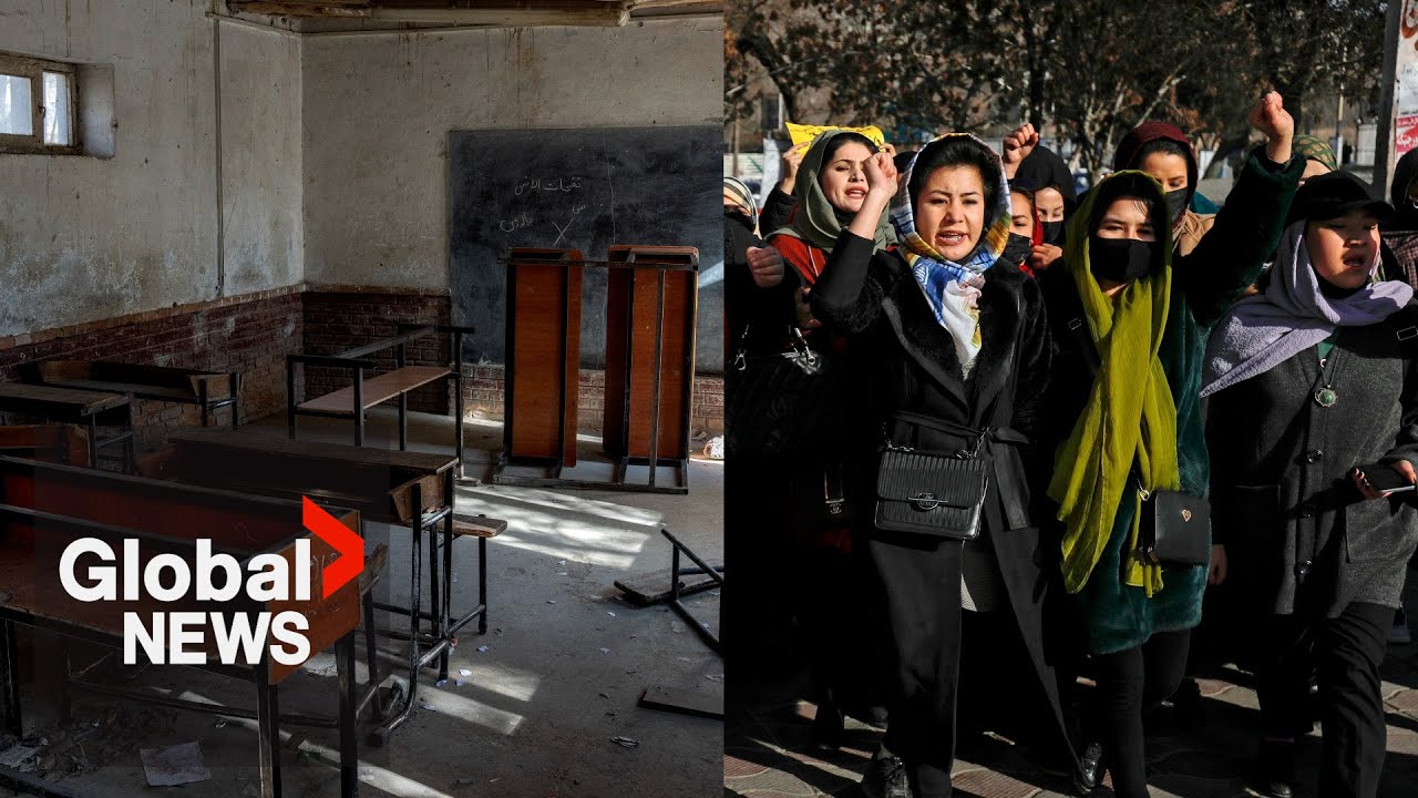 “I cried a lot:” Female students in Afghanistan march following Taliban ...