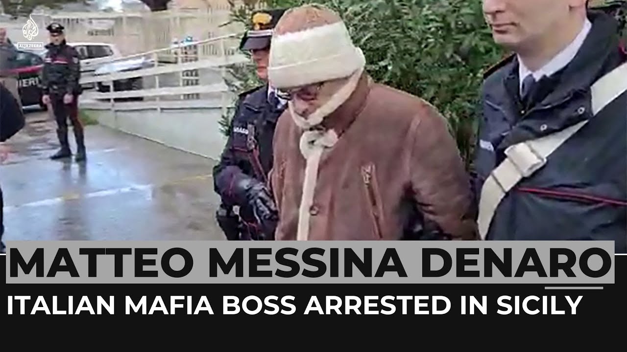 Matteo Messina Denaro: Italian mafia boss arrested in Sicily - The ...