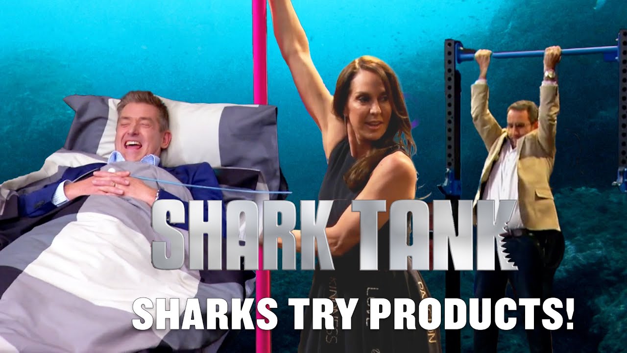 Top 3 Moments Where The Sharks Try Out Products | Shark Tank AUS - The ...