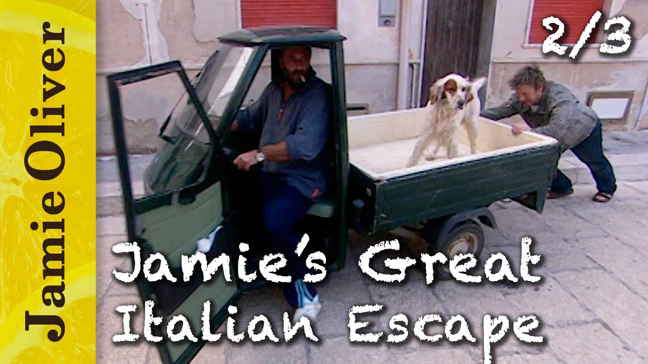 Hell of a way for a fish lesson | Jamie's Great Italian Escape | Part 2 ...