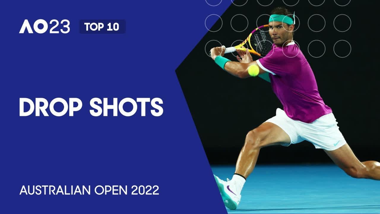 Top 10 Drop Shots | Australian Open 2022 - The Global Herald