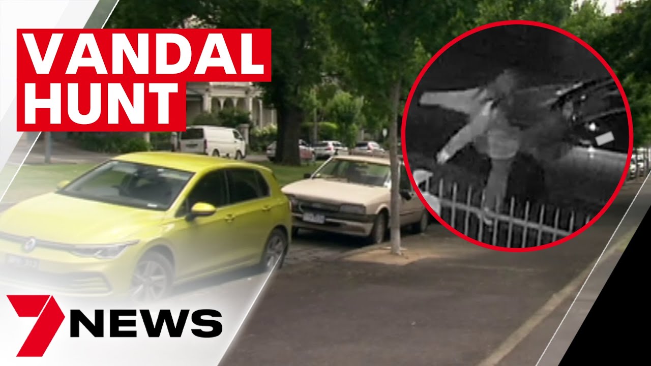 43 cars damaged by vandal in East Melbourne | 7NEWS - The Global Herald