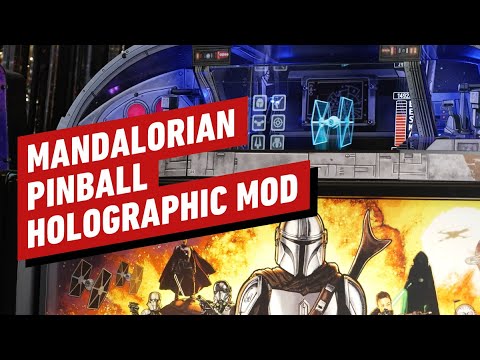 Mandalorian Pinball Machine Gets Pinball's Craziest Mod Ever: A $2000 ...