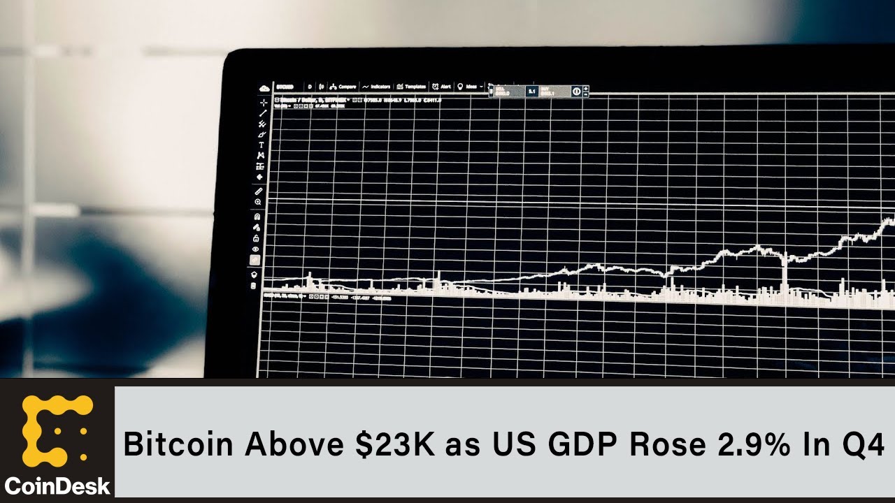 Bitcoin Above $23K as US GDP Rose 2.9% In Q4 - The Global Herald