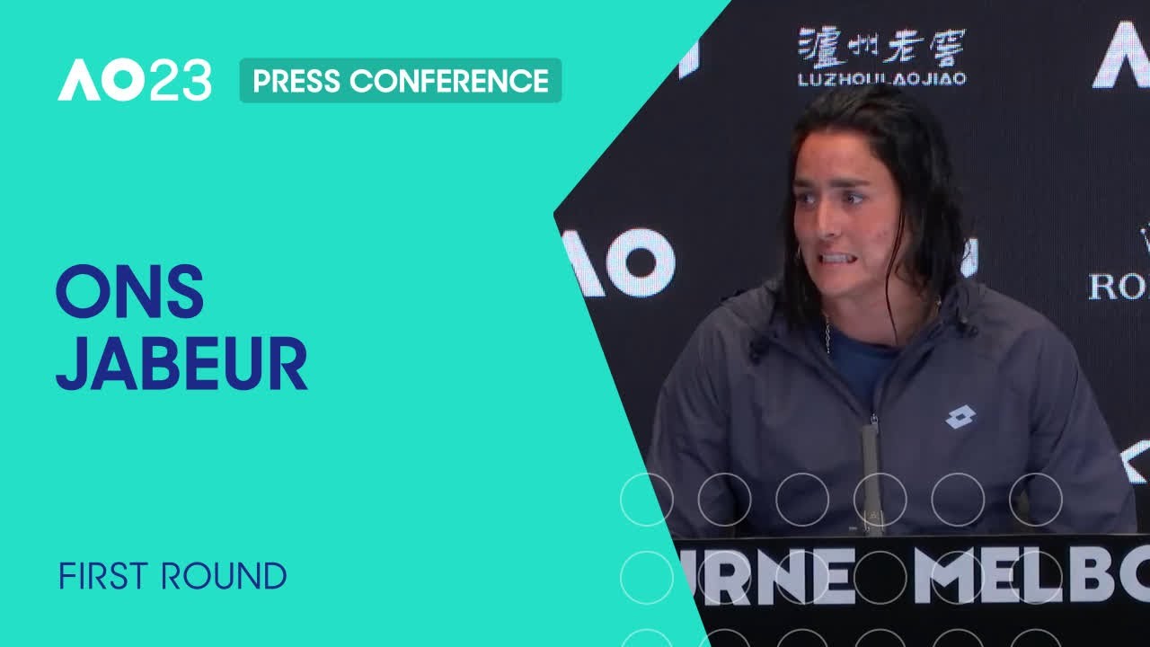 Ons Jabeur Press Conference | Australian Open 2023 First Round - The ...