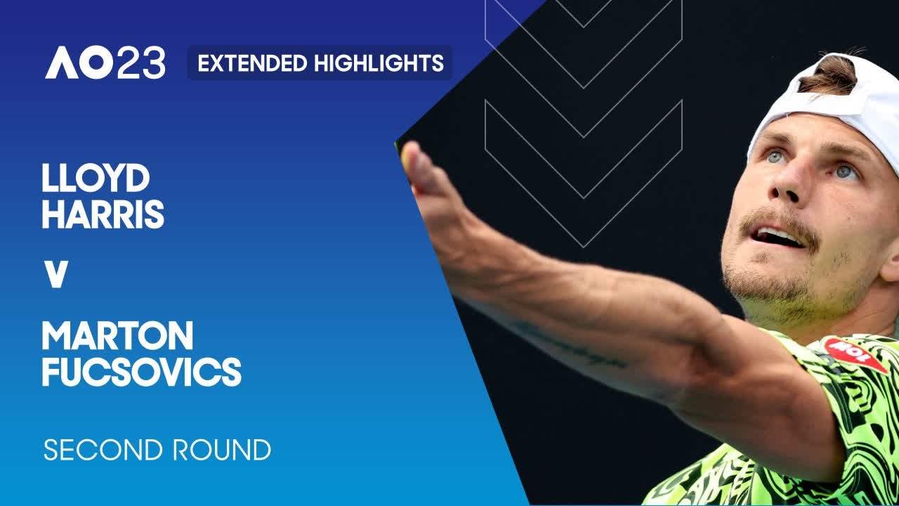 Lloyd Harris v Marton Fucsovics Extended Highlights | Australian Open ...