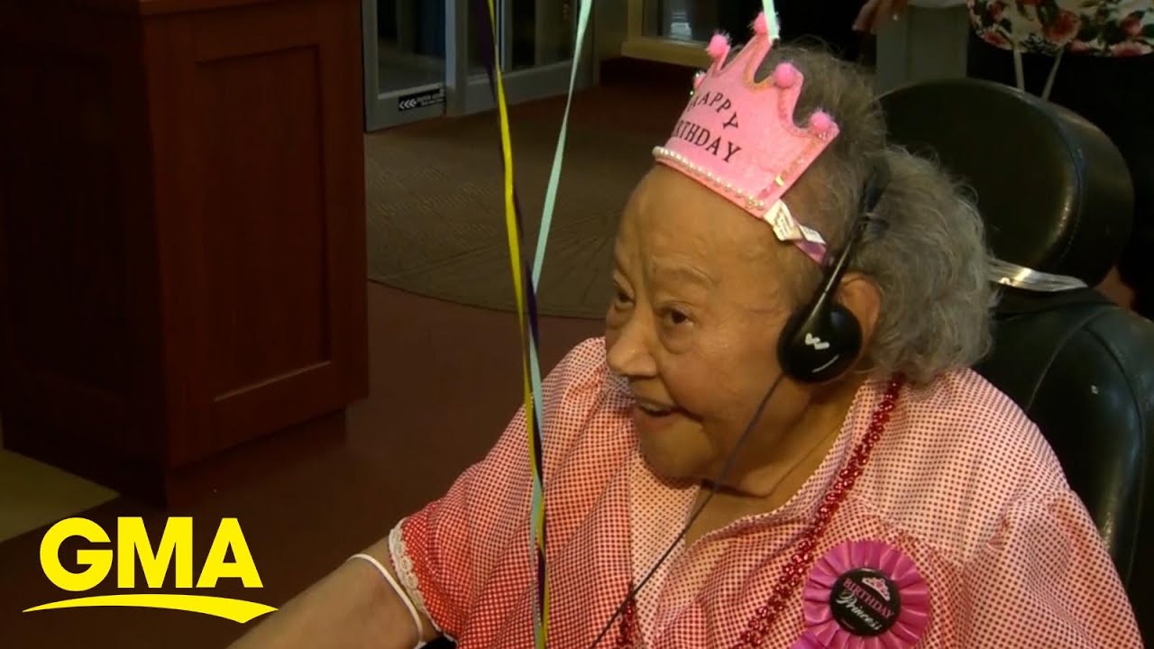 Watch this former nurse celebrate her 106th birthday - The Global Herald