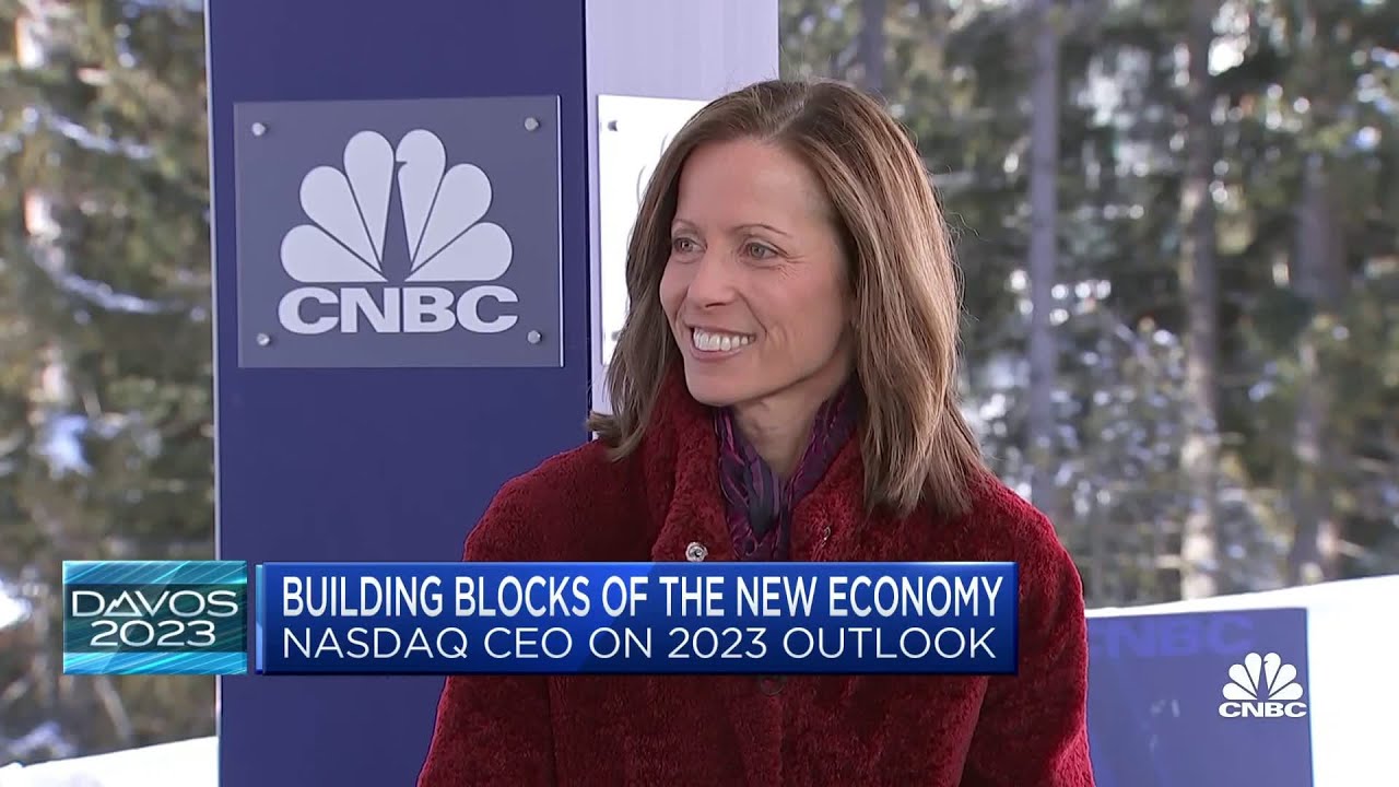 Nasdaq CEO Adena Friedman breaks down 2023 economic outlook from Davos ...