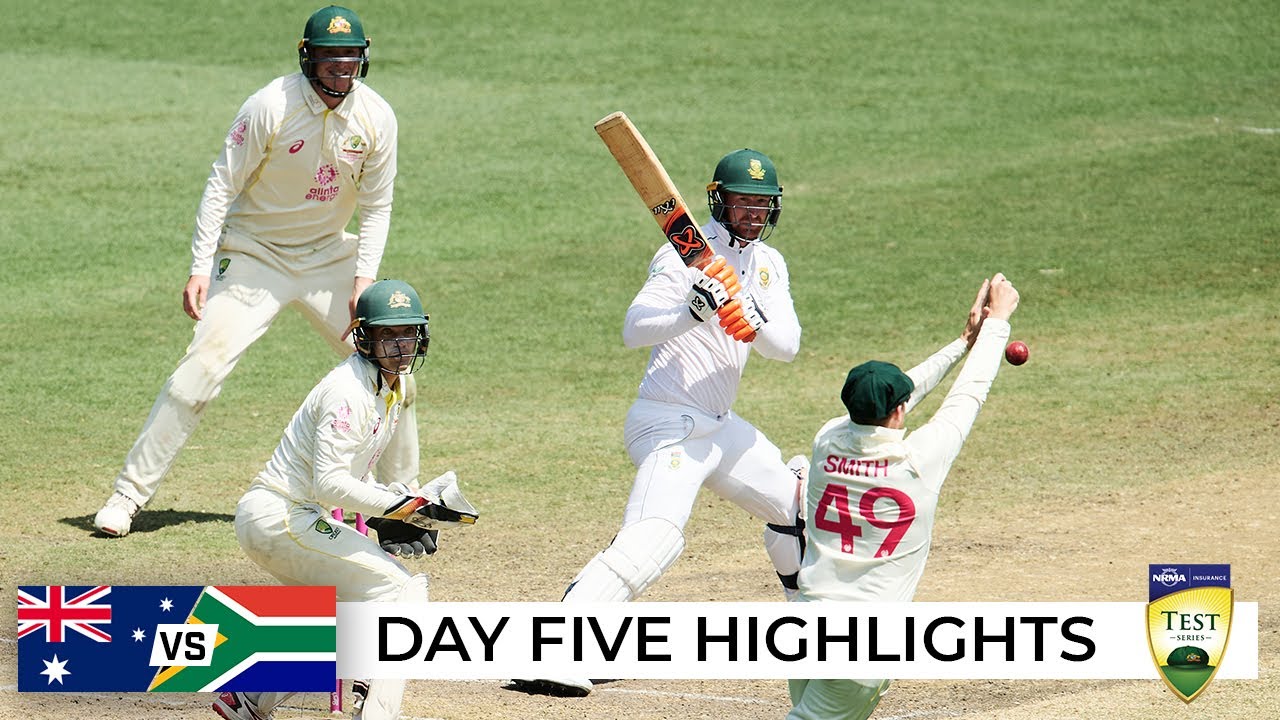 Following on South Africans survive on spinning SCG wicket | Australia ...