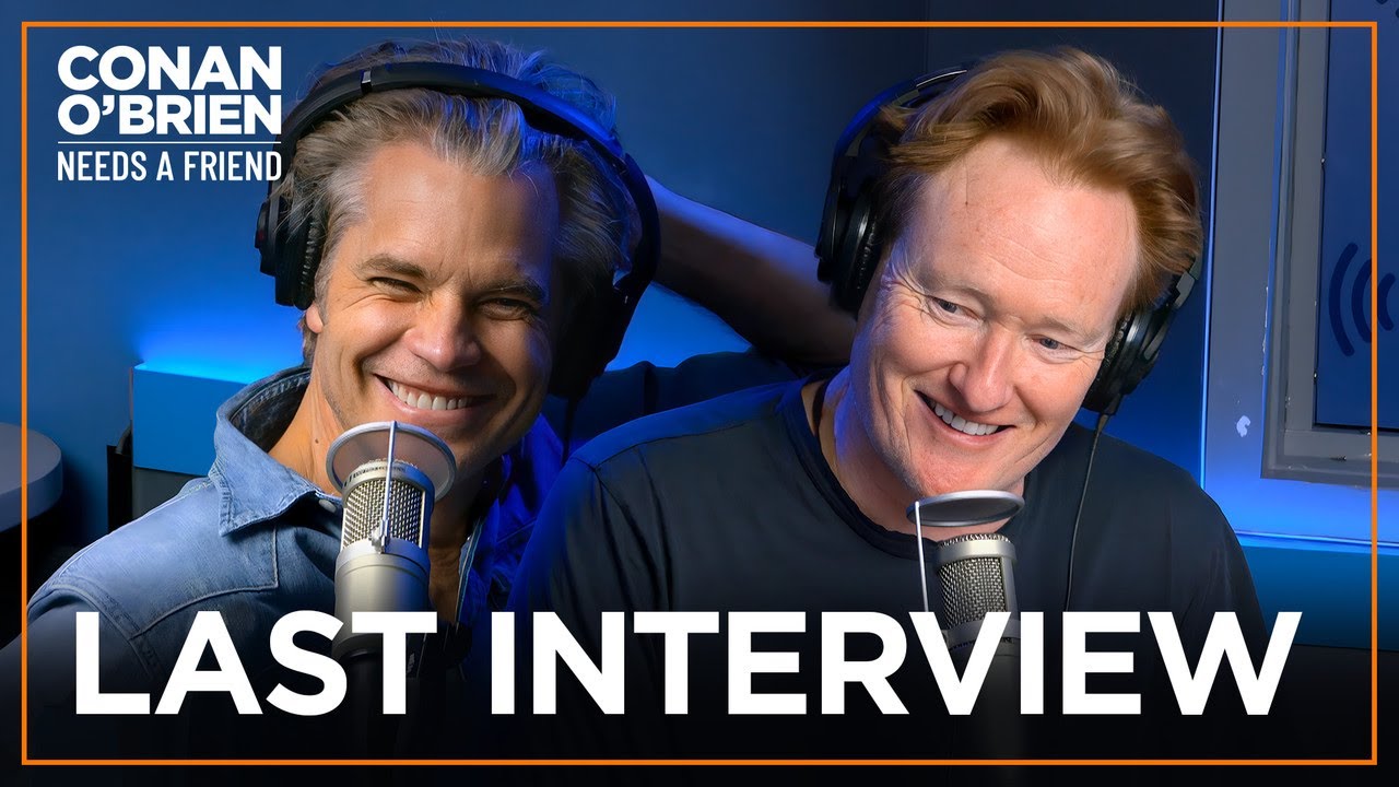Timothy Olyphant & Conan Are The Male Thelma & Louise | Conan O'Brien ...