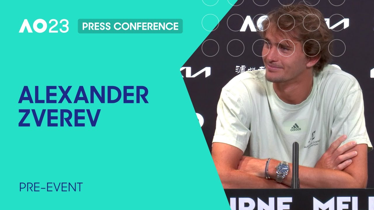 Alexander Zverev Press Conference | Australian Open 2023 Pre-Event ...