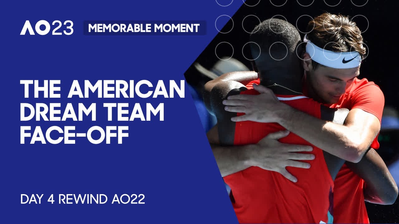 The American Dream Team Face Off - Day 4 Rewind AO22 | Australian Open ...