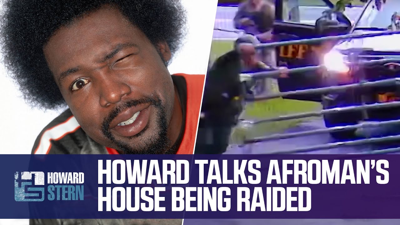Howard Reacts to Afroman’s House Getting Raided by Police - The Global ...
