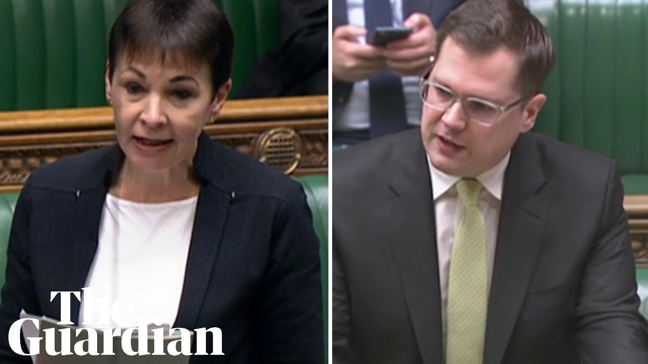 'Staggering complacency': Caroline Lucas confronts minister on missing ...