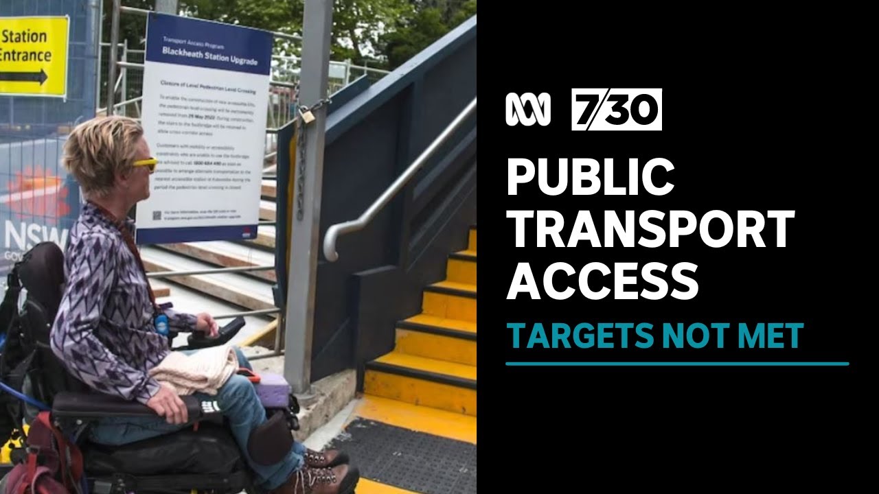 Australia fails to meet 20-year public transport accessibility target ...