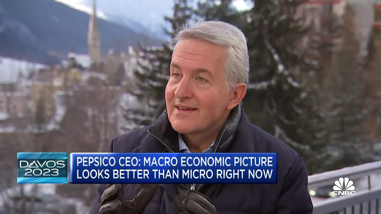 2023 will be difficult, but I'm seeing more optimism, says Pepsico CEO ...