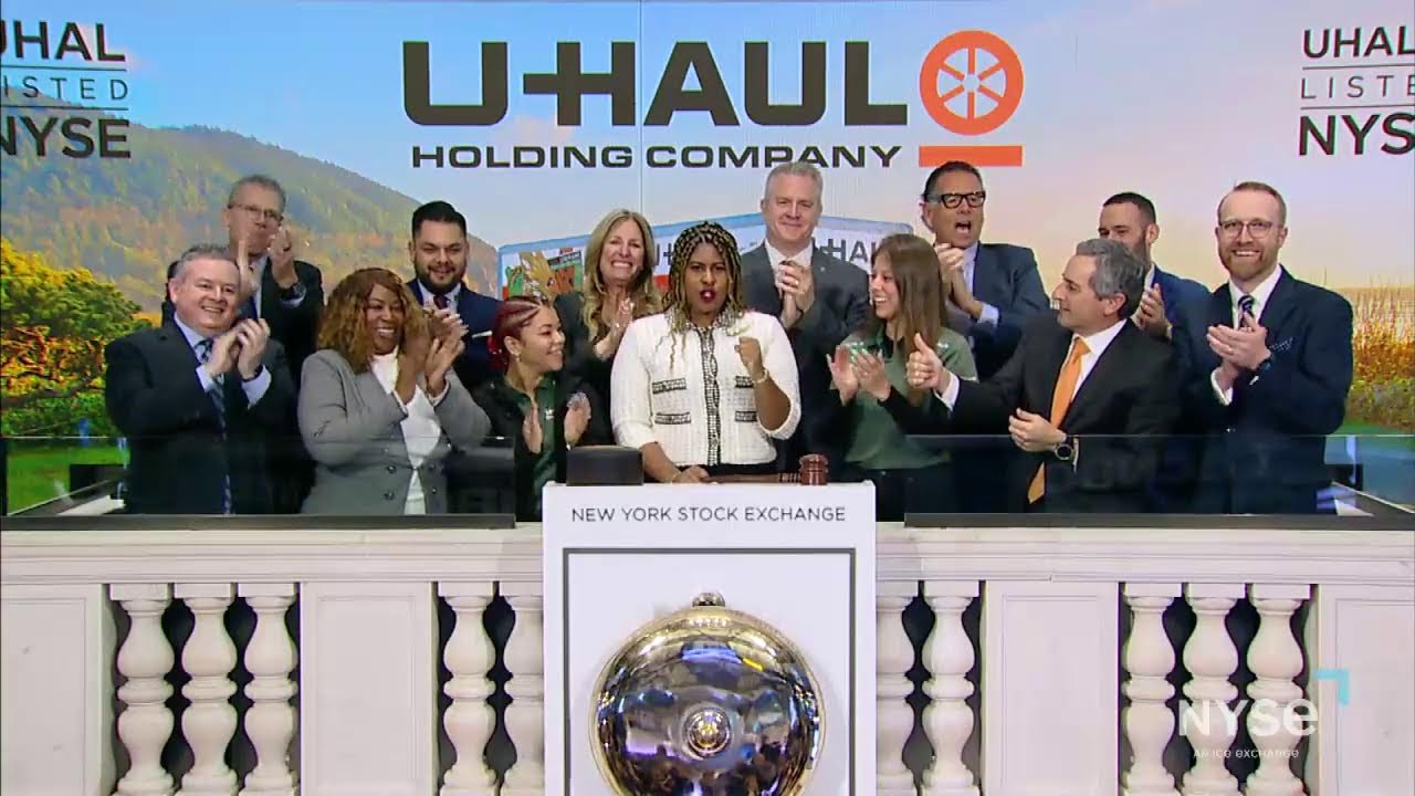 The NYSE welcomes U-Haul Holding Company to celebrate its new name and ...
